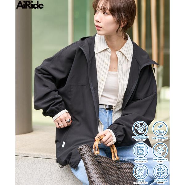 ZOZO問い合わせ番号:104641715ショップ:FREAK'S STORE，フリークスストアブランド:FREAK'S STORE，フリークスストア商品名:限定展開　＜UVカット・接触冷感・吸水速乾＞AiRide(エアライド)フルジップパ...