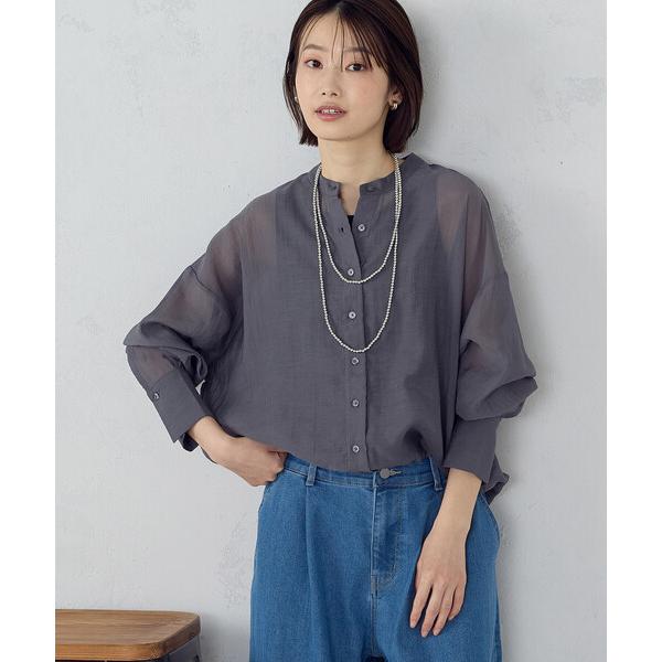 ZOZO問い合わせ番号:104641778ショップ:COMME CA ISM，コムサイズムブランド:COMME CA ISM，コムサイズム商品名:【セットアイテム】シアーシャツ+タンクトップカテゴリ:トップス>Tシャツ/カットソーブラ...