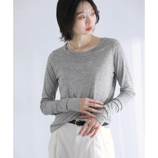 ZOZO問い合わせ番号:104641925ショップ:La TOTALITE，ラ トータリテブランド:La TOTALITE，ラトータリテ商品名:【洗える】レイヤードカットソーカテゴリ:トップス>Tシャツ/カットソーブランド品番:260...