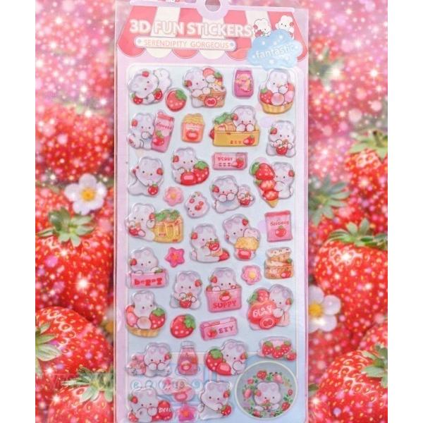 『タイムセール実施中』ZOZO問い合わせ番号:104642193ショップ:Bonjour Sagan，ボンジュールサガンブランド:Curaful，クラフル，Bonjour Sagan，ボンジュールサガン商品名:ぷっくりうさちゃんシールカテゴ...