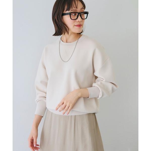 ZOZO問い合わせ番号:104669508ショップ:cross marche，クロスマルシェブランド:CROSS FUNCTION，クロスファンクション商品名:《洗える》エブ楽 スウェットライクニットプルオーバー【CROSS FUNCTIO...