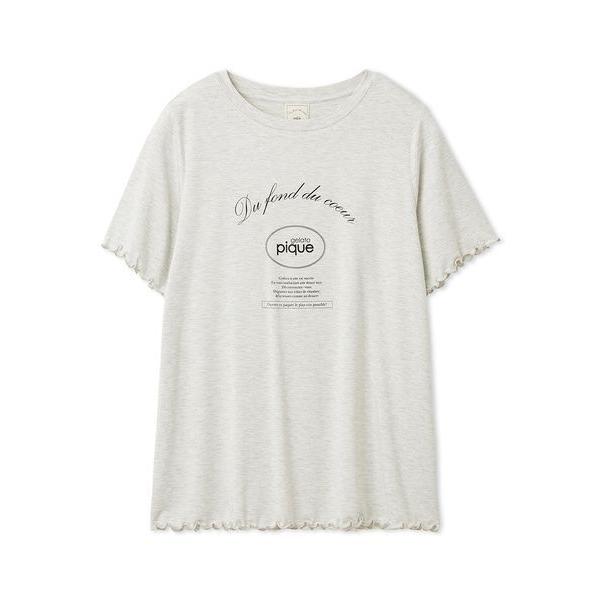 ZOZO問い合わせ番号:104677690ショップ:gelato pique，ジェラート　ピケブランド:gelato pique，ジェラートピケ商品名:レーヨンロゴメローTシャツカテゴリ:ルームウェア>ルームウェア/パジャマブランド品...