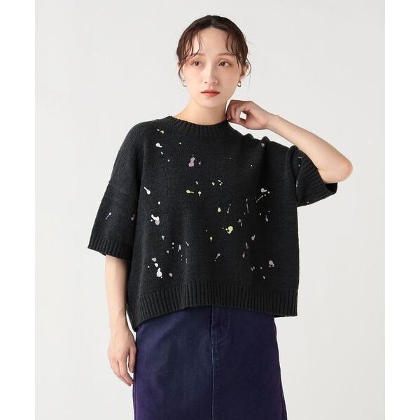 ZOZO問い合わせ番号:104679461ショップ:BEAMS HEART，ビームスハートブランド:BEAMS HEART，ビームスハート商品名:カラー ペイント ニットカテゴリ:トップス>ニット/セーターブランド品番:43-05-0...