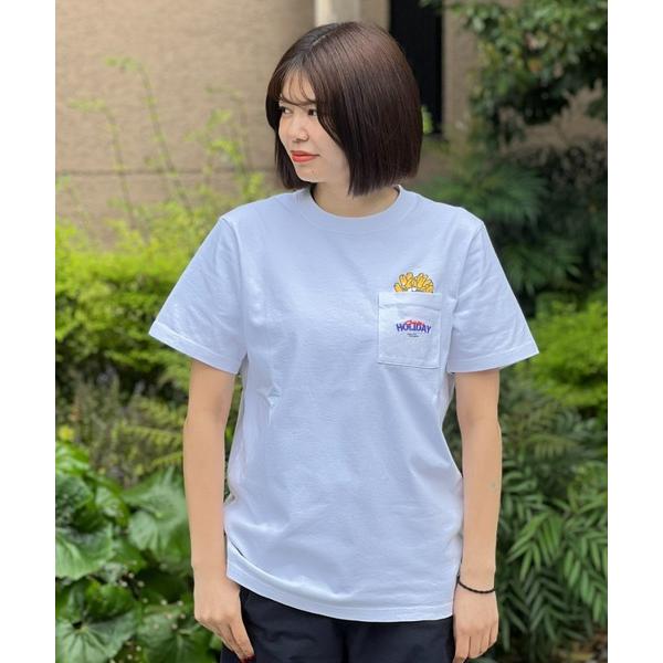 ZOZO問い合わせ番号:104682609ショップ:H.L.N.A，エイチエルエヌエーブランド:CHUMS，チャムス商品名:【CHUMS】Anti-Bug Fast Food Pocket T-Shirtカテゴリ:トップス>Tシャツ/...
