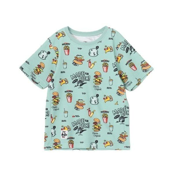 ZOZO問い合わせ番号:104682619ショップ:H.L.N.A，エイチエルエヌエーブランド:CHUMS，チャムス商品名:【CHUMS】Kids Patterned T-Shirtカテゴリ:トップス>Tシャツ/カットソーブランド品番...