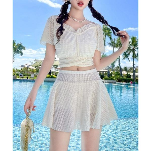 『タイムセール実施中』※このアイテムは返品・交換対象外商品です。ZOZO問い合わせ番号:104683480ショップ:Ada.，エイダブランド:Miniministore，ミニミニストア商品名:フリル水着 レディース ギャザータンキニカテゴリ...