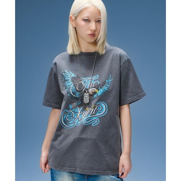 ZOZO問い合わせ番号:104683703ショップ:X-girl，エックスガールブランド:X-girl，エックスガール商品名:FADED EAGLE S/S TEEカテゴリ:トップス>Tシャツ/カットソーブランド品番:10526201...
