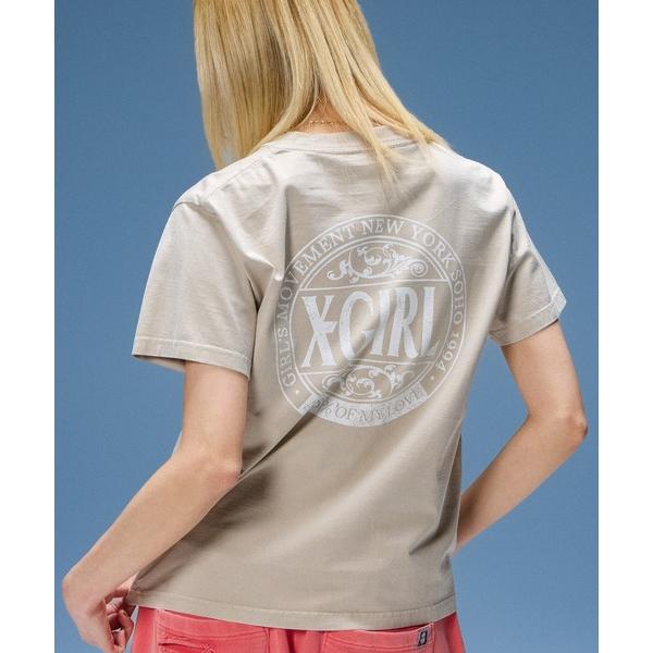 ZOZO問い合わせ番号:104683712ショップ:X-girl，エックスガールブランド:X-girl，エックスガール商品名:FADED CIRCLE LOGO S/S TEEカテゴリ:トップス>Tシャツ/カットソーブランド品番:10...