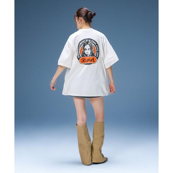 ZOZO問い合わせ番号:104683773ショップ:X-girl，エックスガールブランド:X-girl，エックスガール商品名:CIRCLE LOGO AND FACE S/S BIG TEE DRESSカテゴリ:ワンピース/ドレス>ワ...