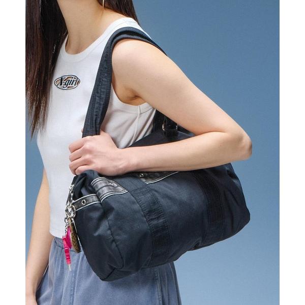 ZOZO問い合わせ番号:104683783ショップ:X-girl，エックスガールブランド:X-girl，エックスガール商品名:2WAY DRUM BAGカテゴリ:バッグ>ショルダーバッグブランド品番:105262053002素材:表地...