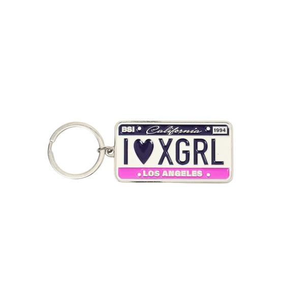 ZOZO問い合わせ番号:104683790ショップ:X-girl，エックスガールブランド:X-girl，エックスガール商品名:PLATE LOGO KEY CHARMカテゴリ:財布/小物>キーホルダーブランド品番:1052620540...