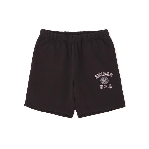 ZOZO問い合わせ番号:104683982ショップ:AVIREX，アヴィレックスブランド:AVIREX，アヴィレックス商品名:《直営店限定》VARSITY FLAG SWEAT SHORTS / バーシティーフラッグ スウェット ショーツ ...