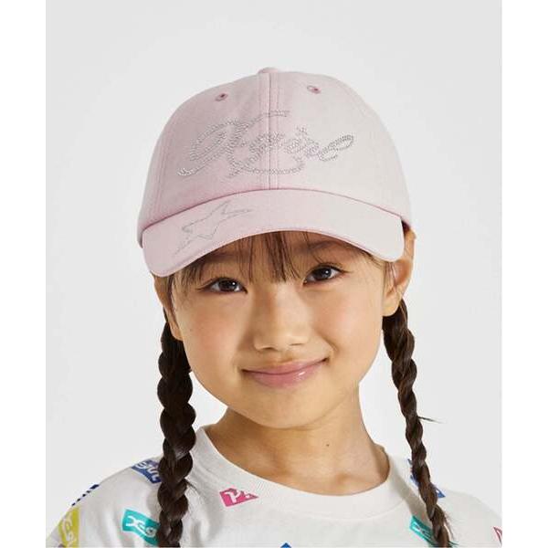 ZOZO問い合わせ番号:104685250ショップ:X-girl Stages，エックスガール ステージスブランド:X-girl Stages，エックスガールステージス商品名:ラインストーンロゴ キャップカテゴリ:帽子>キャップブラン...