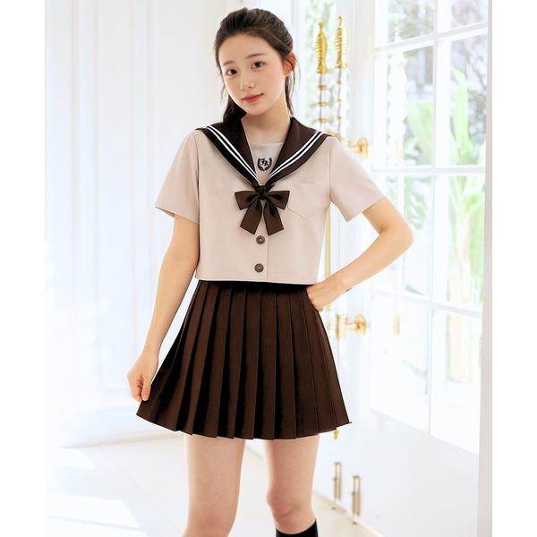 ※このアイテムは返品・交換対象外商品です。ZOZO問い合わせ番号:104720716ショップ:CELEN，セレンブランド:LunaBelle，ルナベル商品名:【制服コスプレ3点セット】クラシックカラーセーラー服 半袖（手洗い可能）カテゴリ:...