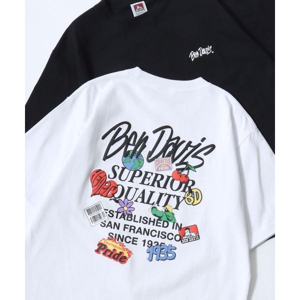 ZOZO問い合わせ番号:104720910ショップ:Lazar，ラザルブランド:BEN DAVIS，ベンデイビス，Lazar，ラザル商品名:BEN DAVIS/ベンデイビス GRATEFUL TEE/オーバーサイズ ストリート バックプリン...