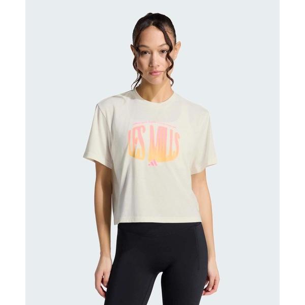 ZOZO問い合わせ番号:104721059ショップ:adidas，アディダスブランド:adidas，アディダス商品名:LES MILLS マインド グラフィック Tシャツ / アディダス adidasカテゴリ:トップス>Tシャツ/カッ...