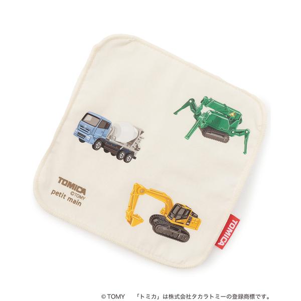 ZOZO問い合わせ番号:104721074ショップ:petit main，プティマインブランド:petit main，プティマイン商品名:【TOMICA】タオルハンカチカテゴリ:財布/小物>その他小物ブランド品番:9561407素材:...