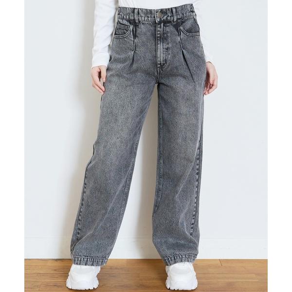 ZOZO問い合わせ番号:104721091ショップ:NARUMIYA ONLINE，ナルミヤ オンラインブランド:LOVETOXIC，ラブトキシック商品名:【LTXC】【セット可】タックワイドデニムパンツカテゴリ:パンツ>デニムパンツ...