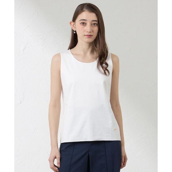 ZOZO問い合わせ番号:104721159ショップ:AMACA，アマカブランド:AMACA，アマカ商品名:フロント2重タンクトップカテゴリ:トップス>タンクトップブランド品番:V5P06727__素材:ホワイト/ブラックネイビー/ベー...