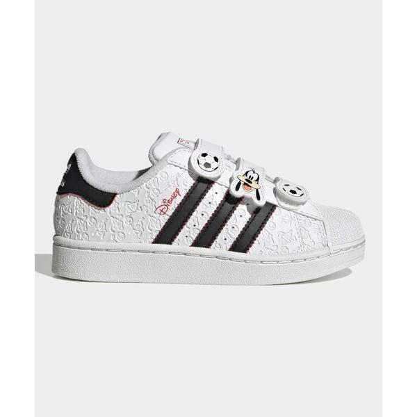 ZOZO問い合わせ番号:104721291ショップ:adidas，アディダスブランド:adidas，アディダス，adidas Originals，アディダスオリジナルス商品名:アディダス ディズニー スーパースター II コンフォート クロ...