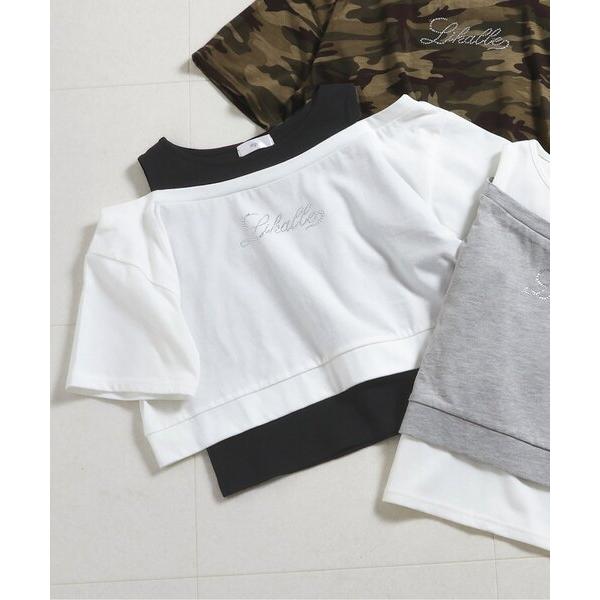 ZOZO問い合わせ番号:104721304ショップ:F.O.Online Store，エフオーオンラインストアブランド:algy，アルジー商品名:ラインストーンロゴレイヤード風Tシャツカテゴリ:トップス>アンサンブルブランド品番:G2...