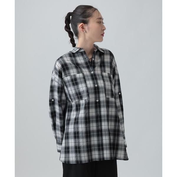 ZOZO問い合わせ番号:104721376ショップ:LEPSIM，レプシィムブランド:LEPSIM，レプシィム商品名:ワッシャーチェック長袖シャツ　650685カテゴリ:トップス>シャツ/ブラウスブランド品番:650685素材:本体：...
