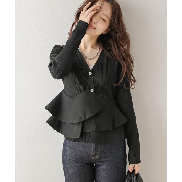 『タイムセール実施中』ZOZO問い合わせ番号:104722273ショップ:SUGAR BISKET，シュガービスケットブランド:AMELY，エミリー，SUGAR BISKET，シュガービスケット商品名:ペプラムリブニットカーディガンカテゴリ...