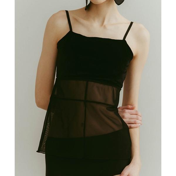 ZOZO問い合わせ番号:104722440ショップ:MARTE，マルテブランド:ILANIS，イラニス商品名:Quiet  Sheer Camiカテゴリ:トップス>キャミソールブランド品番:IL-TP002-26-01素材:Body ...