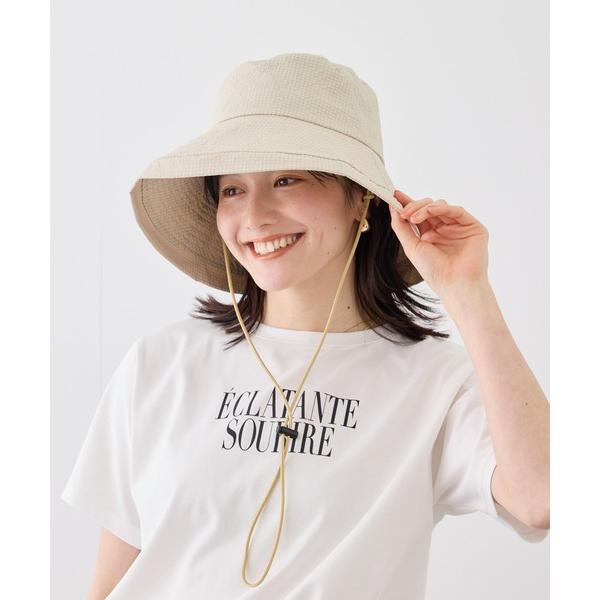 ZOZO問い合わせ番号:104722518ショップ:ROPE' PICNIC，ロぺピクニックブランド:ROPE' PICNIC，ロペピクニック商品名:リップストップ撥水ハット/UVカット・撥水・抗菌防臭カテゴリ:帽子>ハットブランド品...
