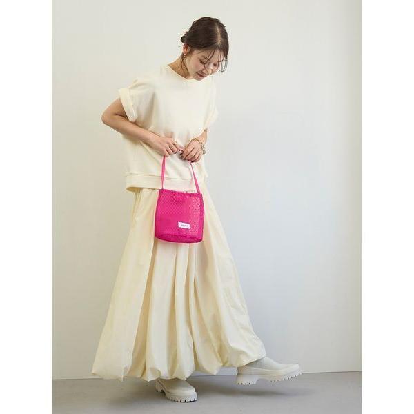 ZOZO問い合わせ番号:104723716ショップ:emmi，エミブランド:emmi，エミ商品名:eco 裏毛プルオーバー×撥水バルーンスカートセットカテゴリ:ワンピース/ドレス>ワンピースブランド品番:13WCO262010素材:[...