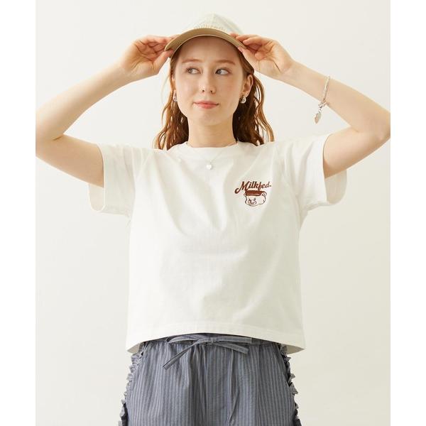 ZOZO問い合わせ番号:104723835ショップ:MILKFED.，ミルクフェドブランド:MILKFED.，ミルクフェド商品名:M.Feddy GRAFFITI COMPACT S/S TEEカテゴリ:トップス>Tシャツ/カットソー...