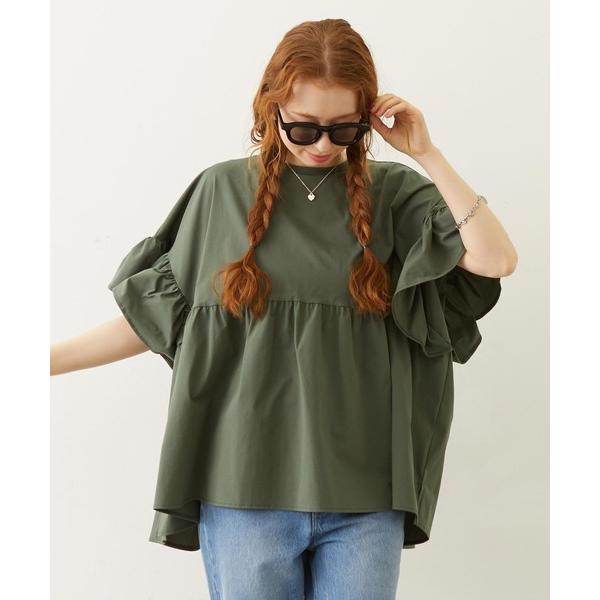 ZOZO問い合わせ番号:104723840ショップ:MILKFED.，ミルクフェドブランド:MILKFED.，ミルクフェド商品名:ICING LOGO RUFFLE TUNICカテゴリ:水着/着物・浴衣>ラッシュガードブランド品番:1...