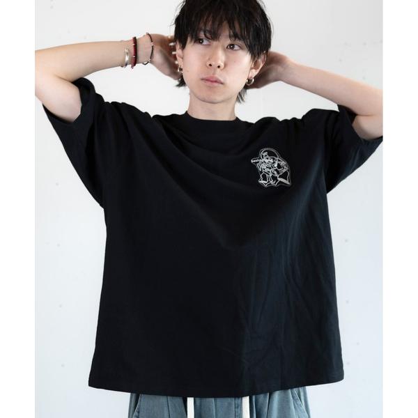 ZOZO問い合わせ番号:104723909ショップ:LIGHT HOUSE，ライトハウスブランド:bashful base Oriental，バッシュフルベースオリエンタル商品名:【bbO】オーバーサイズバッシュフルくんパッチTカテゴリ:ト...