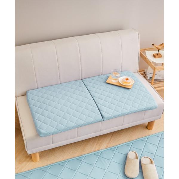 『タイムセール実施中』ZOZO問い合わせ番号:104723920ショップ:iellio，イエリオブランド:iellio，イエリオ商品名:もちもち冷感 高反発洗えるクッション / ソファパッド / 50×100cmカテゴリ:インテリア>...