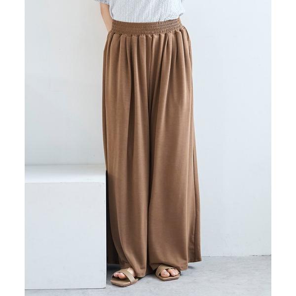 『タイムセール実施中』ZOZO問い合わせ番号:104724193ショップ:Auntie Rosa，アンティローザブランド:mil，ミル商品名:とろみカットソー リラックス ワイドパンツ　スウェットパンツ【586137】カテゴリ:パンツ&gt...