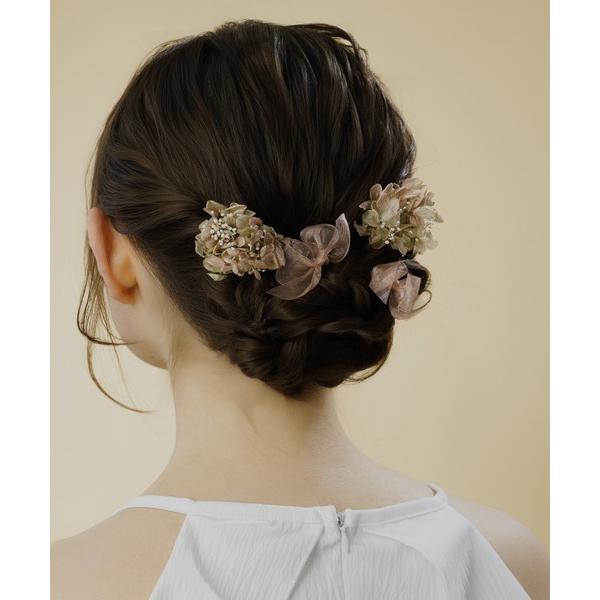 『タイムセール実施中』ZOZO問い合わせ番号:104724721ショップ:perky room，パーキールームブランド:LA MUe，ラミュー，perky room，パーキールーム商品名:【LA MUE】日本製 ドライフラワー シアーリボン...