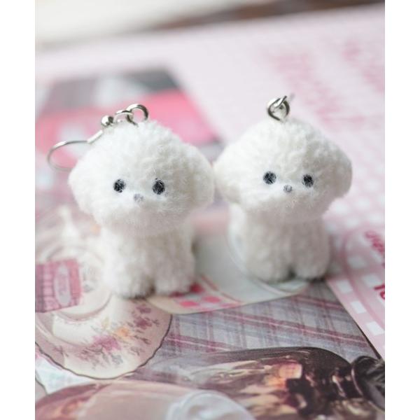 『タイムセール実施中』※このアイテムは返品・交換対象外商品です。ZOZO問い合わせ番号:104725911ショップ:Port，ポートブランド:Port，ポート商品名:【 Port / ポート 】 ふわふわプードル ミニチュア ピアスカテゴリ...