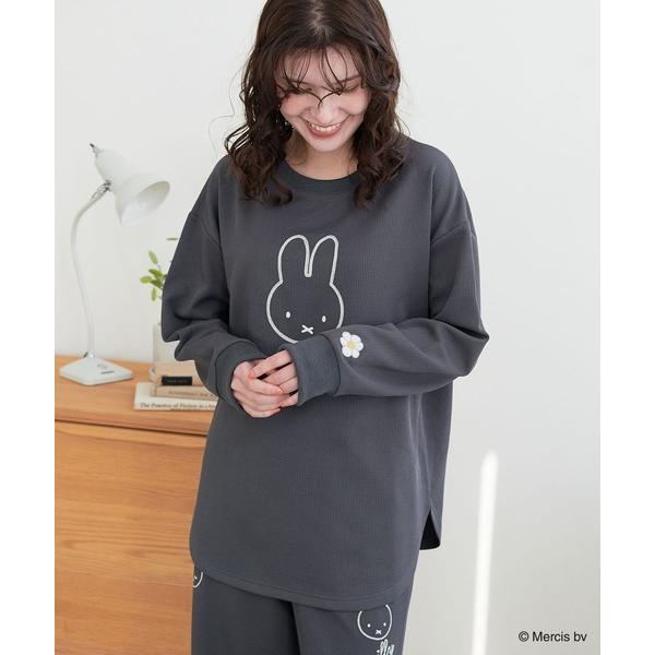 『タイムセール実施中』ZOZO問い合わせ番号:104728821ショップ:cross marche，クロスマルシェブランド:Miffy， ミッフィー，cross marche，クロスマルシェ商品名:【miffy/ミッフィー】ワッフル刺繍ルー...
