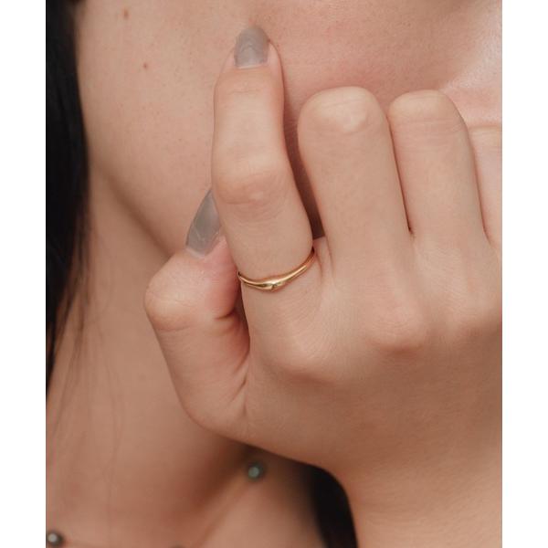ZOZO問い合わせ番号:104729036ショップ:TONE，トーンブランド:novice，ノーヴィス，tone，トーン商品名:【novice】Curve Signet Ring［Silver925］カテゴリ:アクセサリー>リングブラ...