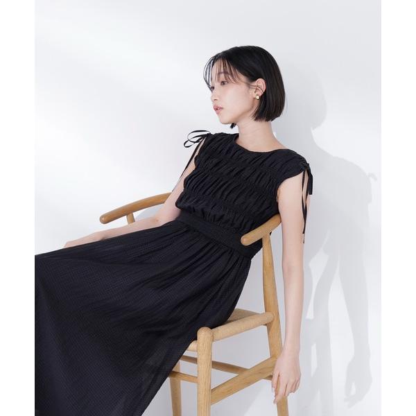 ZOZO問い合わせ番号:104729264ショップ:NATURAL BEAUTY BASIC，ナチュラルビューティーベーシックブランド:NATURAL BEAUTY BASIC，ナチュラルビューティーベーシック商品名:◇シアーチェックギャザ...