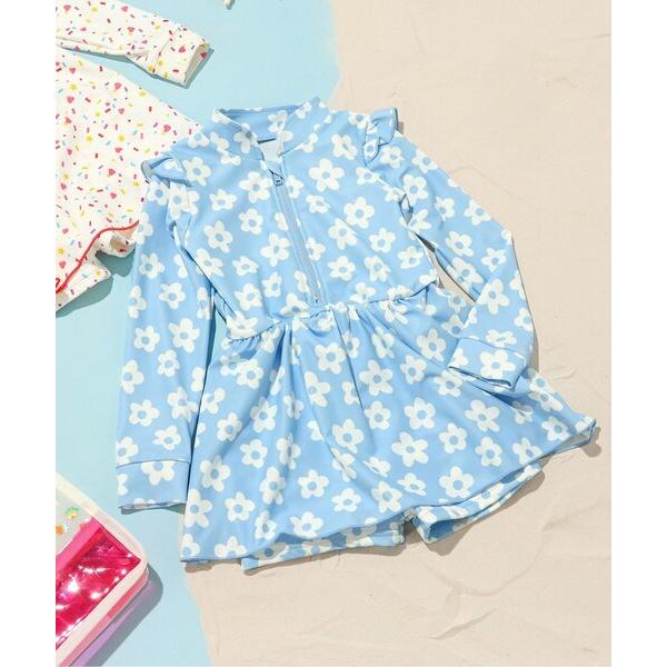 ※このアイテムは返品・交換対象外商品です。ZOZO問い合わせ番号:104757063ショップ:F.O.Online Store，エフオーオンラインストアブランド:BREEZE，ブリーズ商品名:【UVカット】総柄 長袖ワンピース水着カテゴリ:...