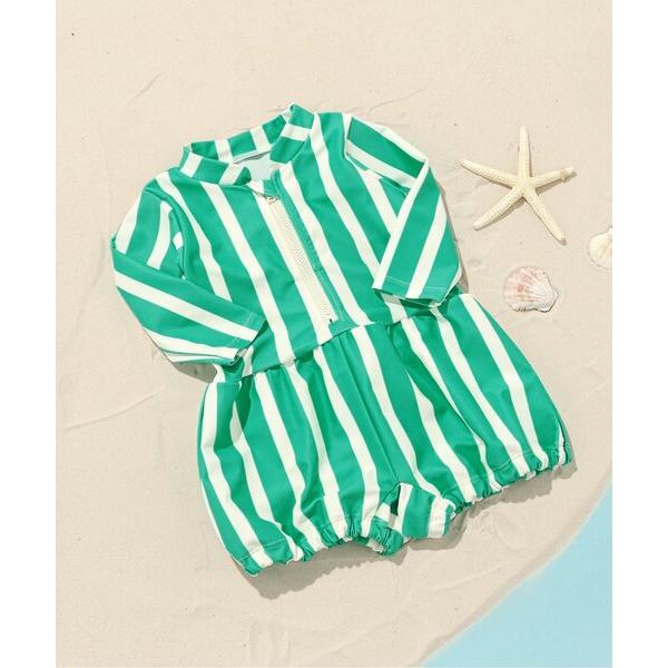 ※このアイテムは返品・交換対象外商品です。ZOZO問い合わせ番号:104757107ショップ:F.O.Online Store，エフオーオンラインストアブランド:BREEZE，ブリーズ商品名:【リンク/UVカット】わくわくベビー長袖水着カテ...