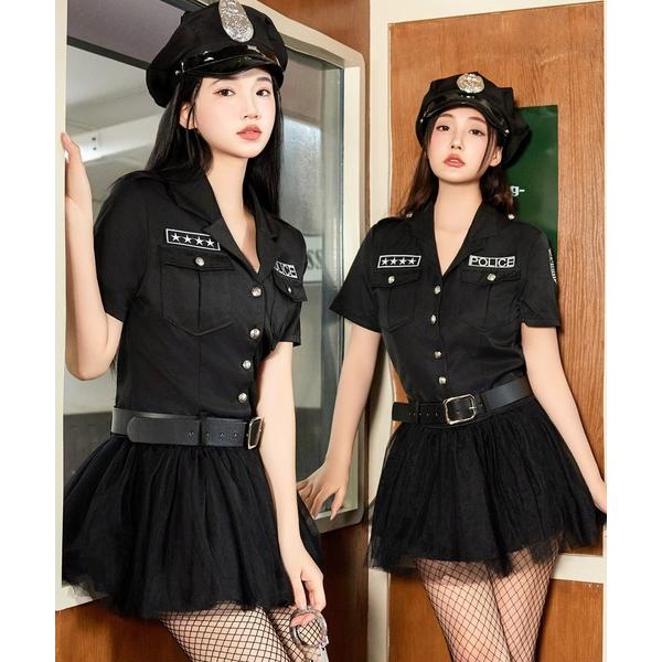 ※このアイテムは返品・交換対象外商品です。ZOZO問い合わせ番号:104765674ショップ:CELEN，セレンブランド:LunaBelle，ルナベル商品名:【ポリスコスプレ4点セット】USポリス（手洗い可能）カテゴリ:雑貨/ホビー>...