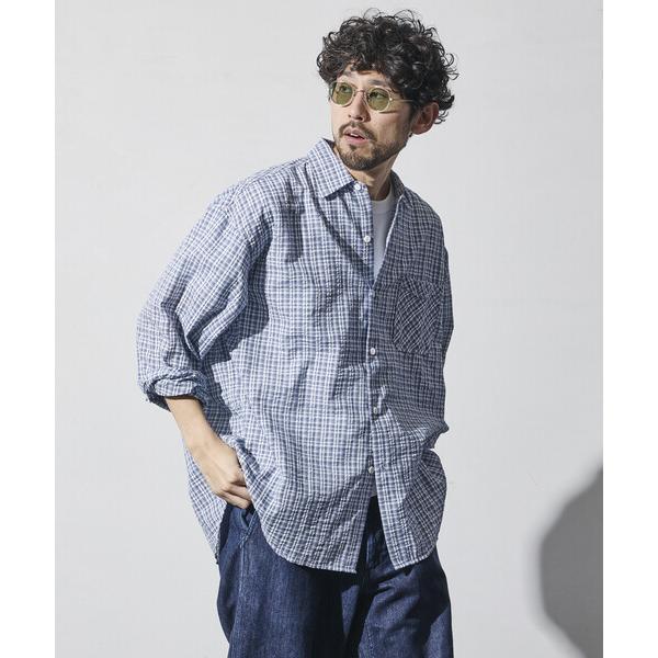 『タイムセール実施中』ZOZO問い合わせ番号:104765885ショップ:FREAK'S STORE，フリークスストアブランド:HINSON，ヒンソン，FREAK'S STORE，フリークスストア商品名:HINSON/ヒンソン シアサッカー...