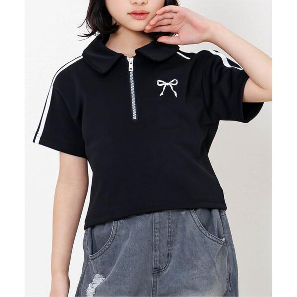 ZOZO問い合わせ番号:104765955ショップ:F.O.Online Store，エフオーオンラインストアブランド:algy，アルジー商品名:【セットアップ対応】ハーフジップ半袖Tカテゴリ:トップス>Tシャツ/カットソーブランド品...