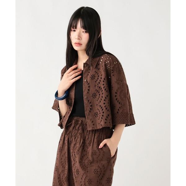 ZOZO問い合わせ番号:104766283ショップ:BEAMS HEART，ビームスハートブランド:BEAMS HEART，ビームスハート商品名:INDIAレース シャツカテゴリ:トップス>シャツ/ブラウスブランド品番:43-01-0...