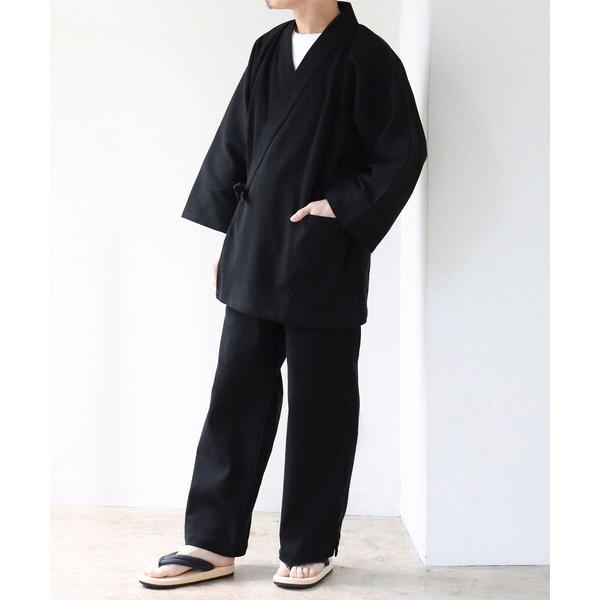 ZOZO問い合わせ番号:104766323ショップ:BEAMS MEN，ビームス メンブランド:BEAMS JAPAN，ビームス　ジャパン，BEAMS，ビームス商品名:高島ちぢみ 作務衣カテゴリ:ジャケット/アウター>セットアップブラ...