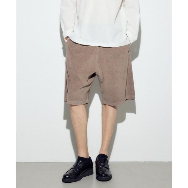ZOZO問い合わせ番号:104766564ショップ:AZUL BY MOUSSY，アズールバイマウジーブランド:AZUL BY MOUSSY，アズールバイマウジー商品名:パイルショートパンツカテゴリ:パンツ>スウェットパンツブランド品...