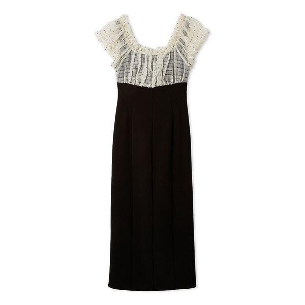 ZOZO問い合わせ番号:104766686ショップ:SNIDEL，スナイデルブランド:SNIDEL，スナイデル商品名:シアーギャザードッキングワンピースカテゴリ:ワンピース/ドレス>ワンピースブランド品番:SWFO261144素材:表...