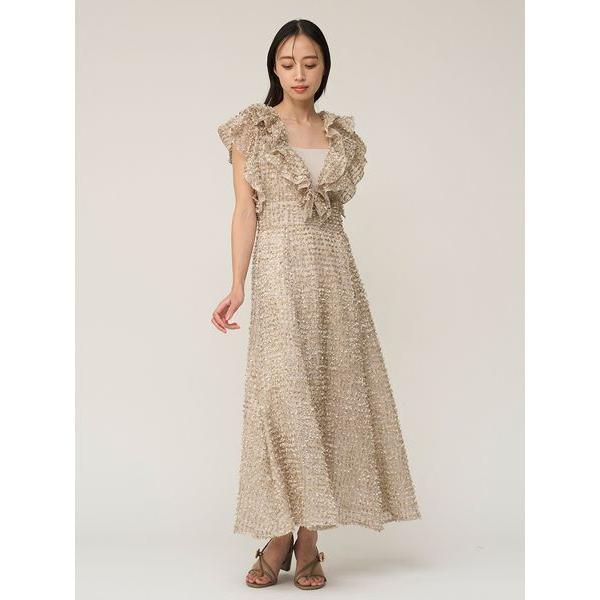 ZOZO問い合わせ番号:104766691ショップ:SNIDEL，スナイデルブランド:SNIDEL，スナイデル商品名:ファブリックフリルドレスカテゴリ:ワンピース/ドレス>ドレスブランド品番:SWFO261151素材:表地: ポリエス...